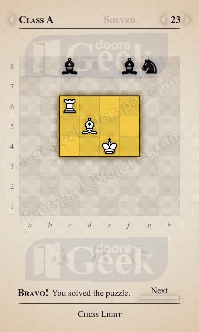 Chess Light [Class A] Level 23 ~ Doors Geek